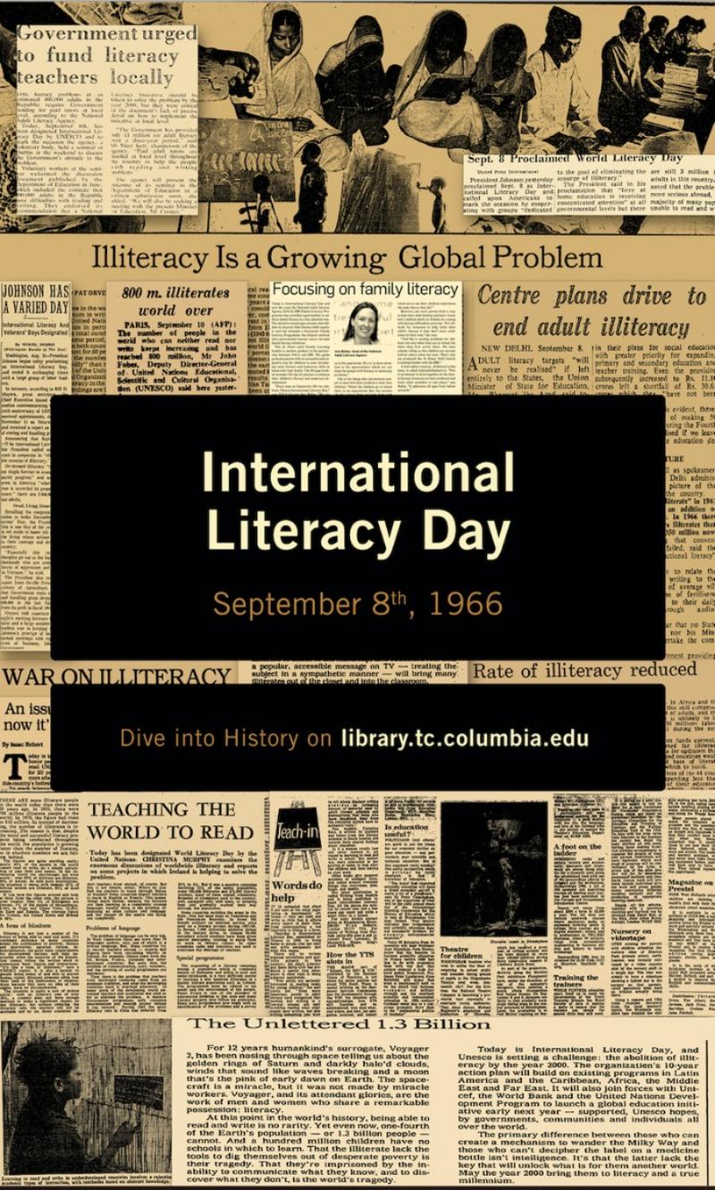 International Literacy Day | September | 2022 | Blog | Gottesman ...