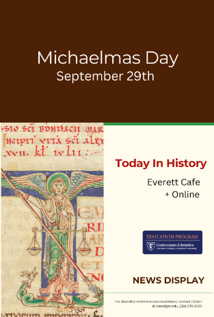 Today In History: Michaelmas Day | September | 2025 | Blog | Gottesman ...