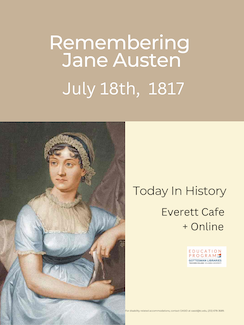Today In History: Remembering Jane Austen | July | 2023 | Blog ...