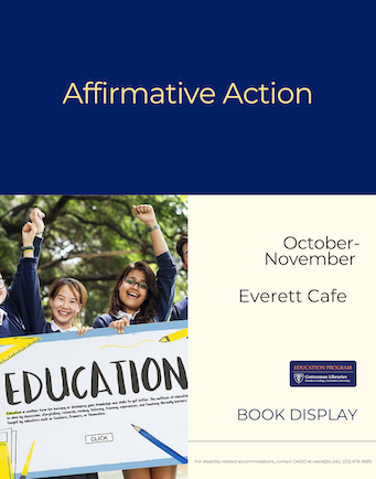 New Book Display: Affirmative Action | 2023 | News | Gottesman ...